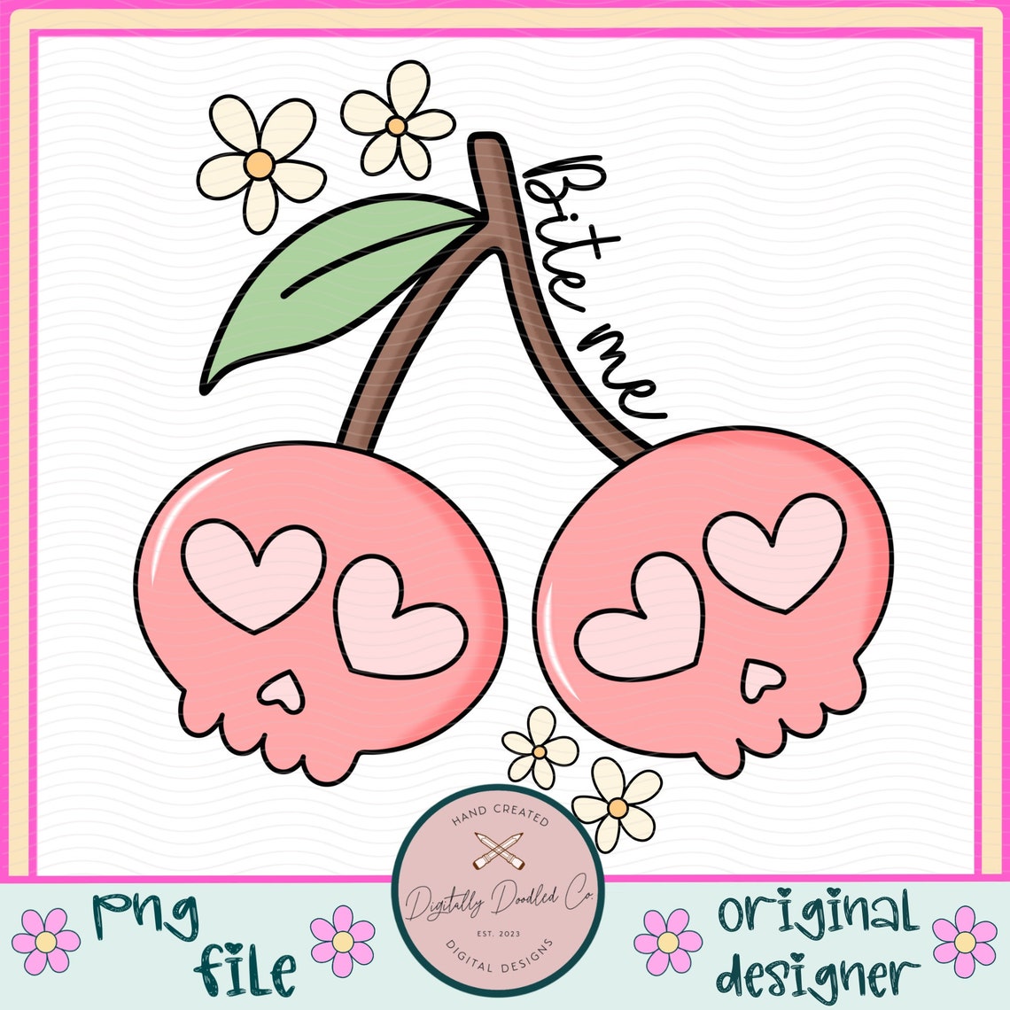 Skeleton Cherries Png•girly Halloween•gothic Girly•coquette Halloween ...