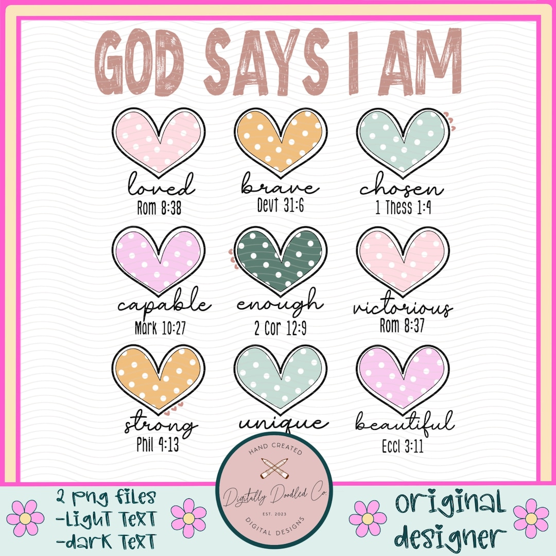 God Says I Am Png•spiritual Png•god Says Valentine Png•god Knows Png ...