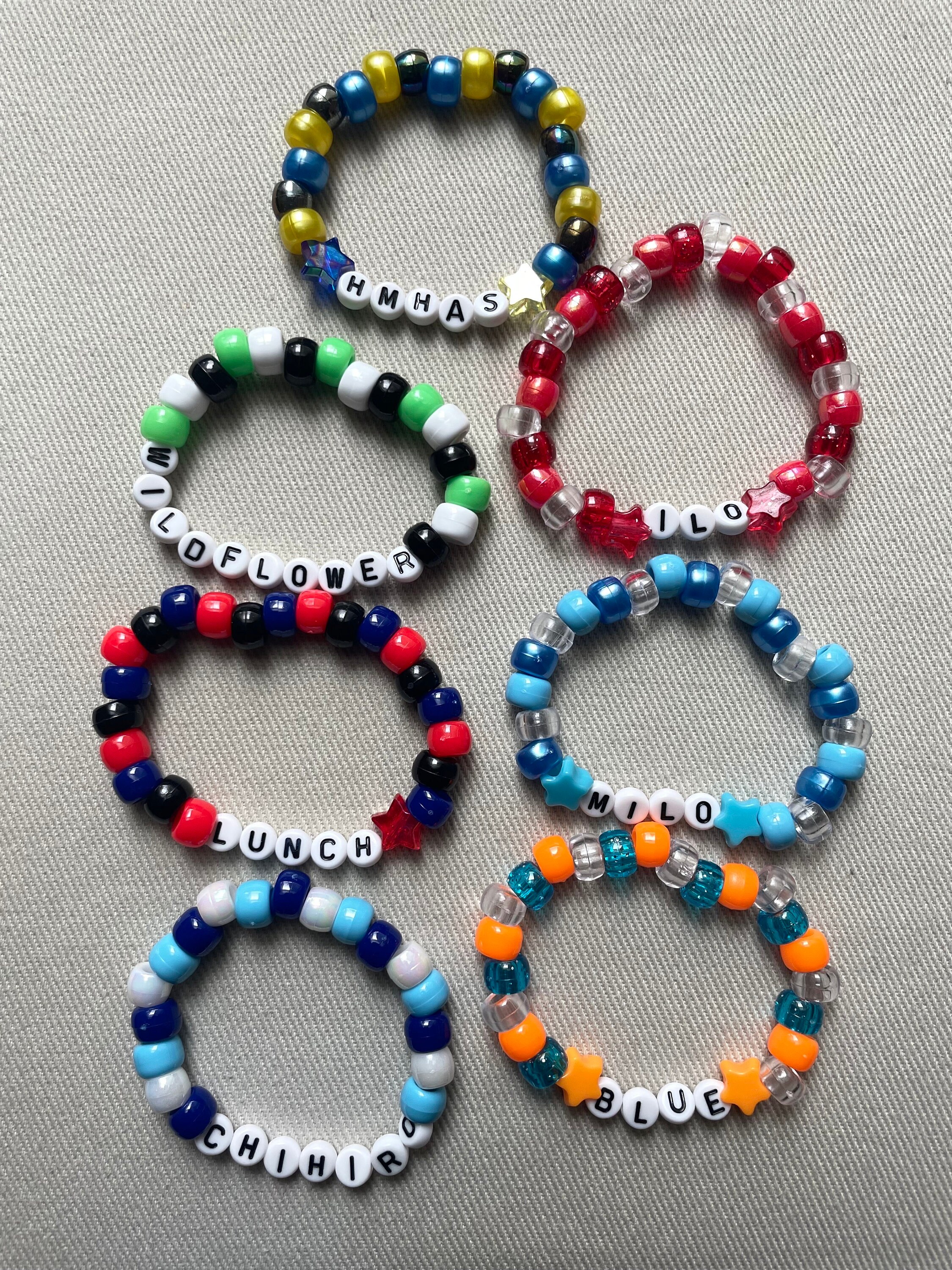 Billie Inspired Bracelets Pack, Mystery or Personalized/custom ...