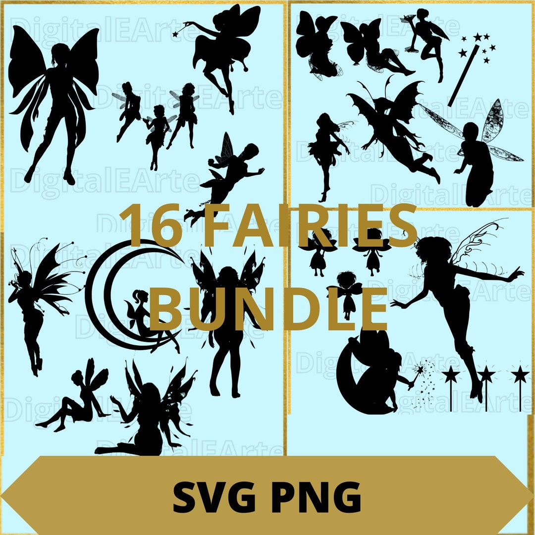 Instant Download 16 Fairies Bundle Fairy Magical Bundle Instant ...