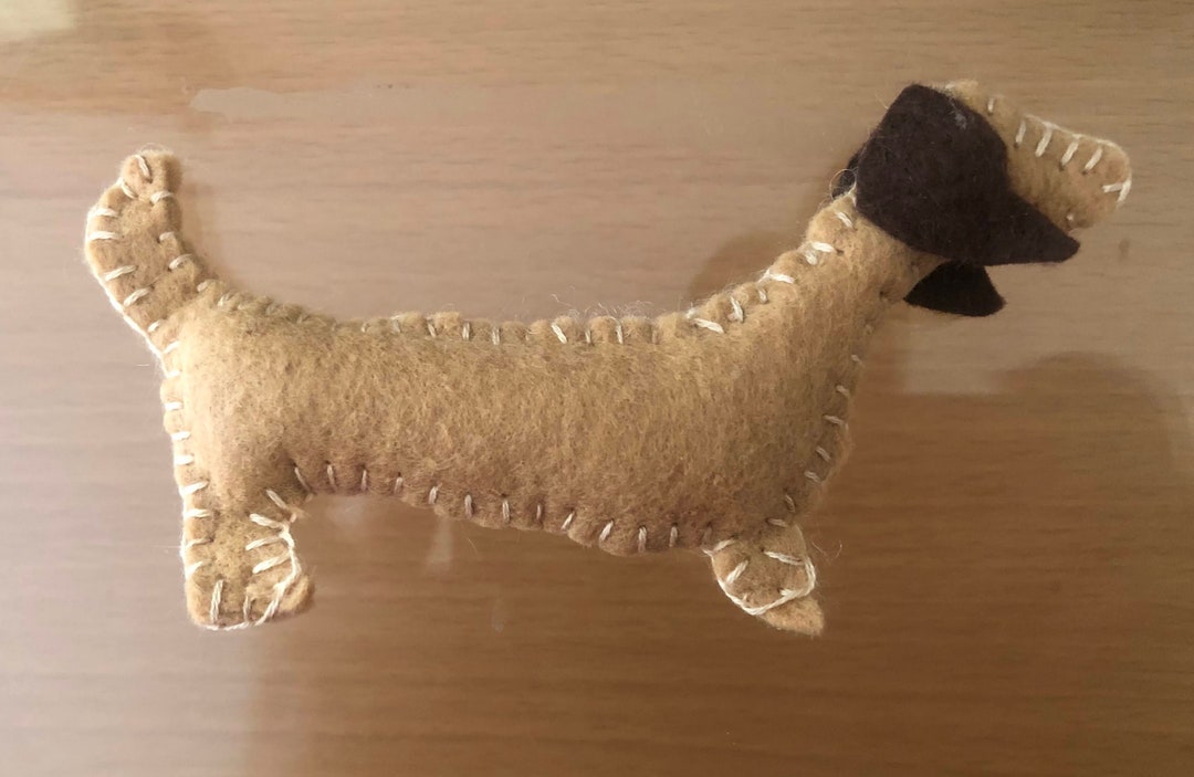 Dachshund Felt Pattern - Etsy