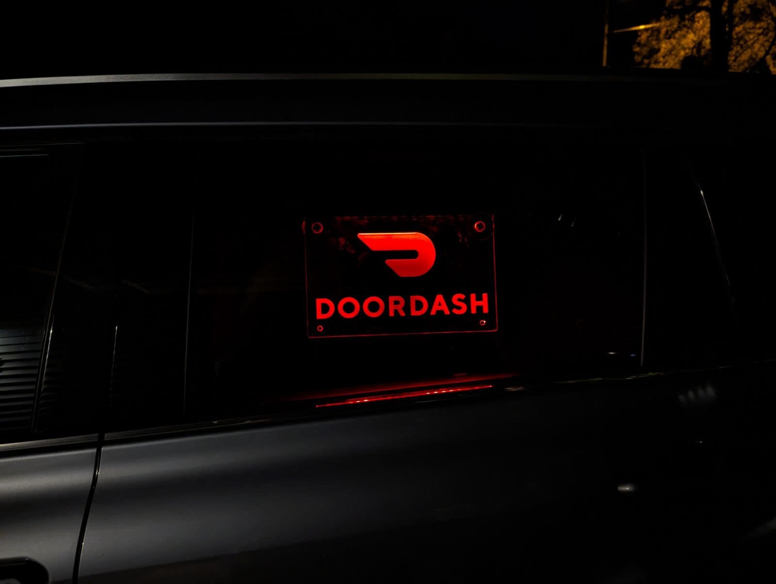LED Delivery Service Window Sign Doordash Instacart Uber Grubhub Shipt ...