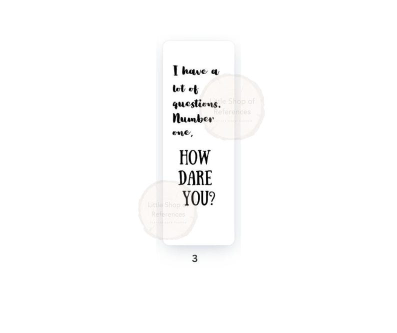 The Office Bookmarks Digital Files, SVG, PDF, PNG - Etsy