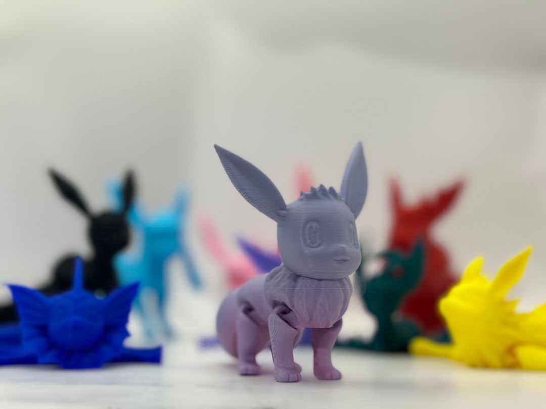 Pokemon Eeveelution Articulated Fiddle Toys, Moving, Sensory, Fun. - Etsy