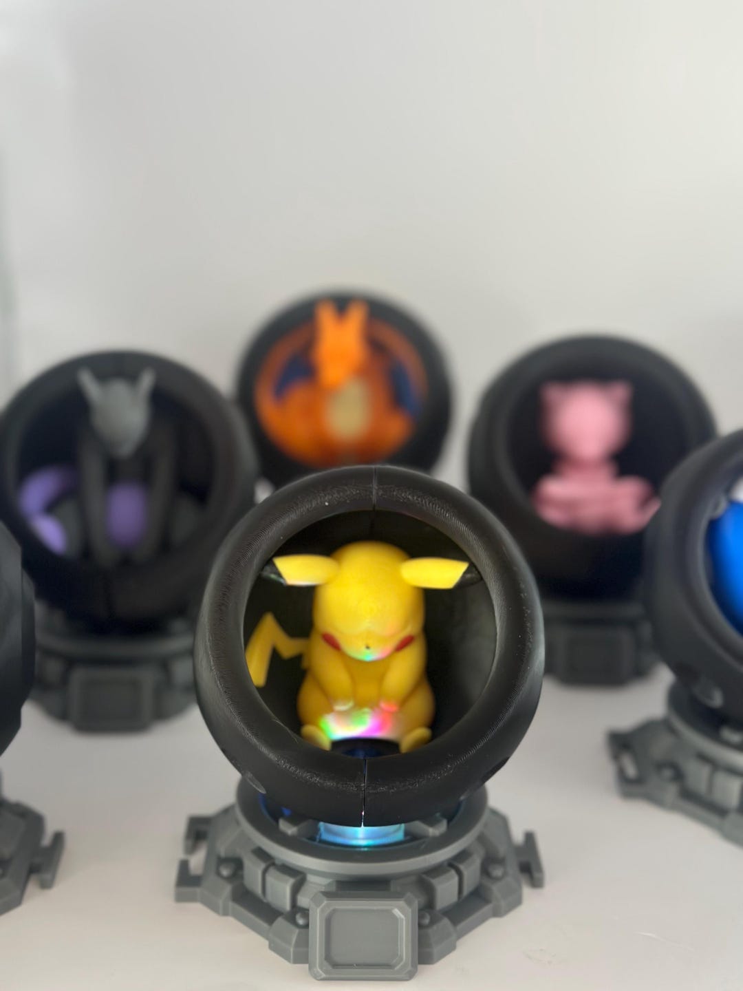 Pokemon Healing Pods, Light Up, Pikachu, Charizard, Blastoise ...