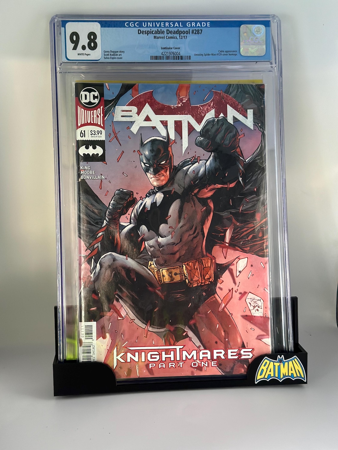 Comic Book Stand GRADED Display! Custom! - Etsy