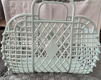 Vintage 80s Jelly Sassettes Bag Retro Jelly Basket Bag Jelly - Etsy