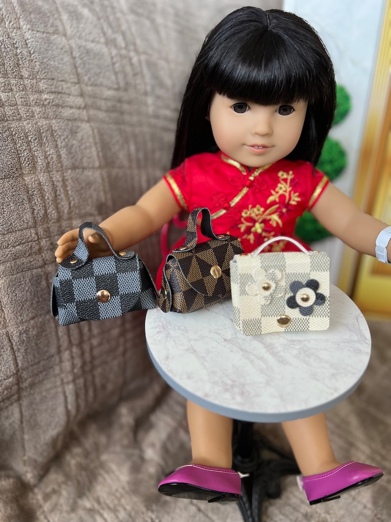 Mini Modern Purse Bag for American Girl or 18 Inch Doll - Etsy