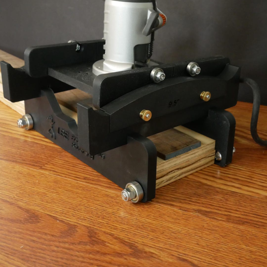 Guitar Fretboard Router Radius Jig Sled for Multiple Routers Many ...