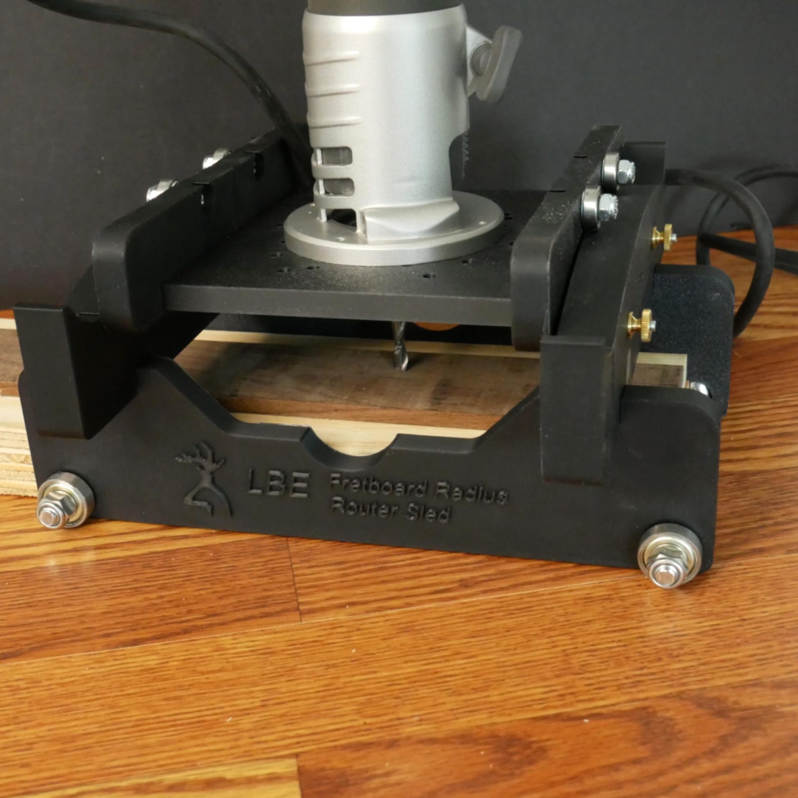 Guitar Fretboard Router Radius Jig Sled for Multiple Routers Many ...