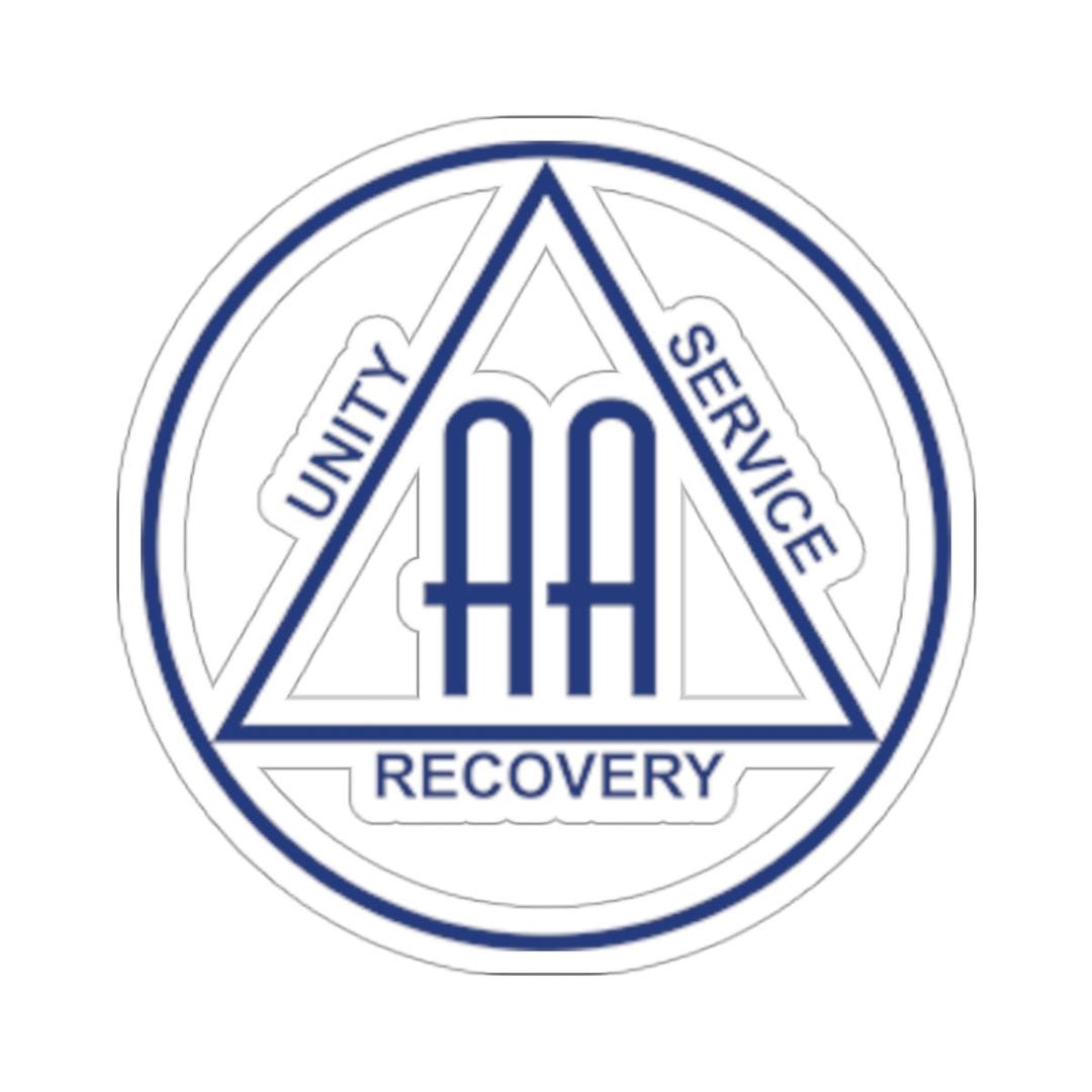 Sobriety AA Kiss-cut Stickers, Recovery Unity Service, Alcoholics ...