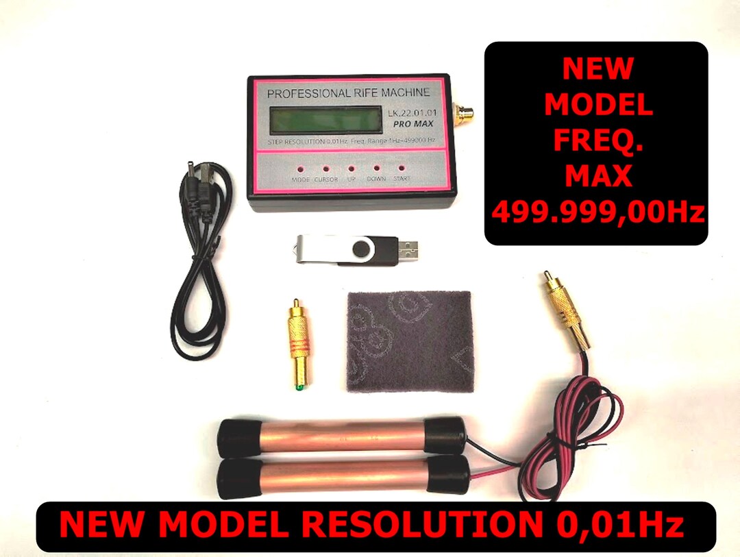 PROFESSIONAL RIFE Machine LK 22.01.01 Clark's Multi Frequency Zapper ...