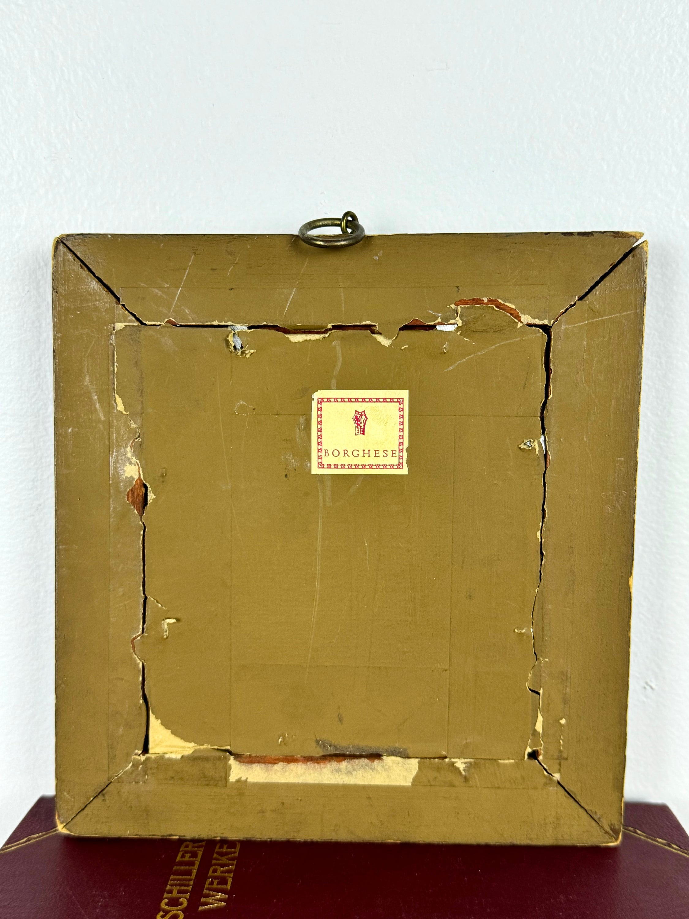 Antique Borghese Silhouette Painting by John Buncombe officer of the ...