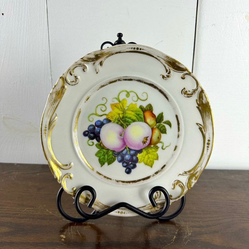 Antique Plates Plum - Etsy