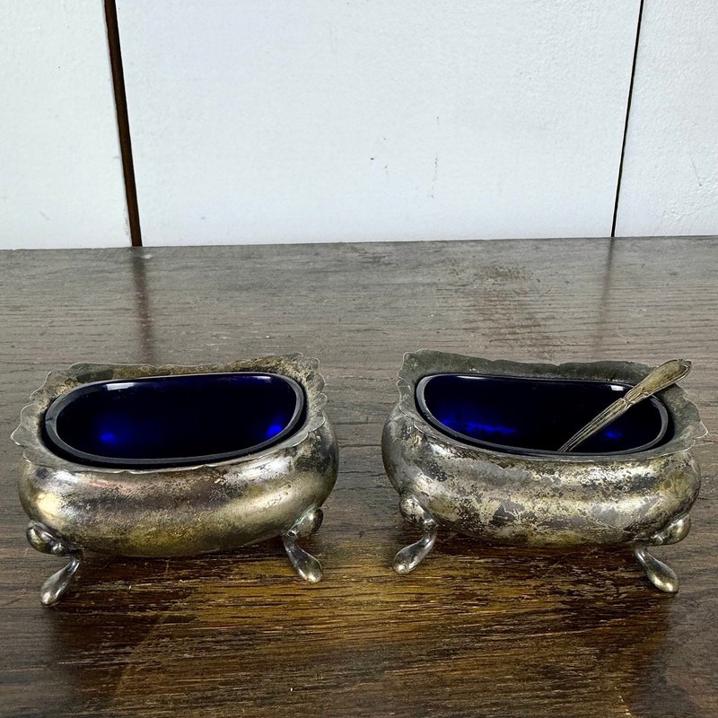 Antique Salt Cellar - Etsy
