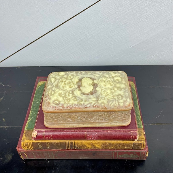 Incolay Jewelry Box - Etsy