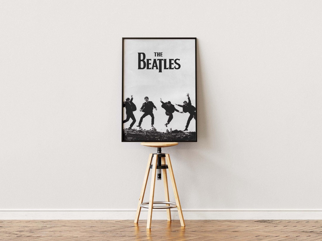 The Beatles Poster, Beatles Art Print Wall Decor, 1960 Rock Music Poster Art Print - Etsy