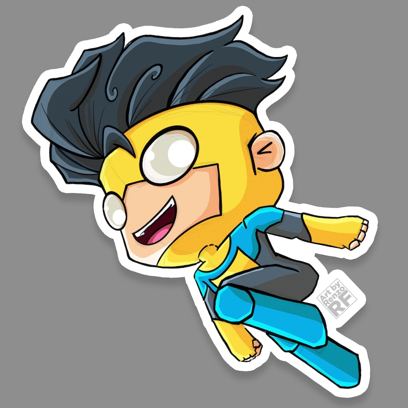 Invincible Stickers - Etsy