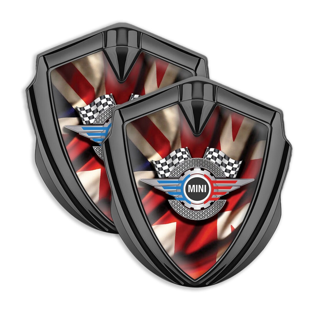 Mini Cooper Self-adhesive Metal Shield Sticker Decal for Car - Etsy