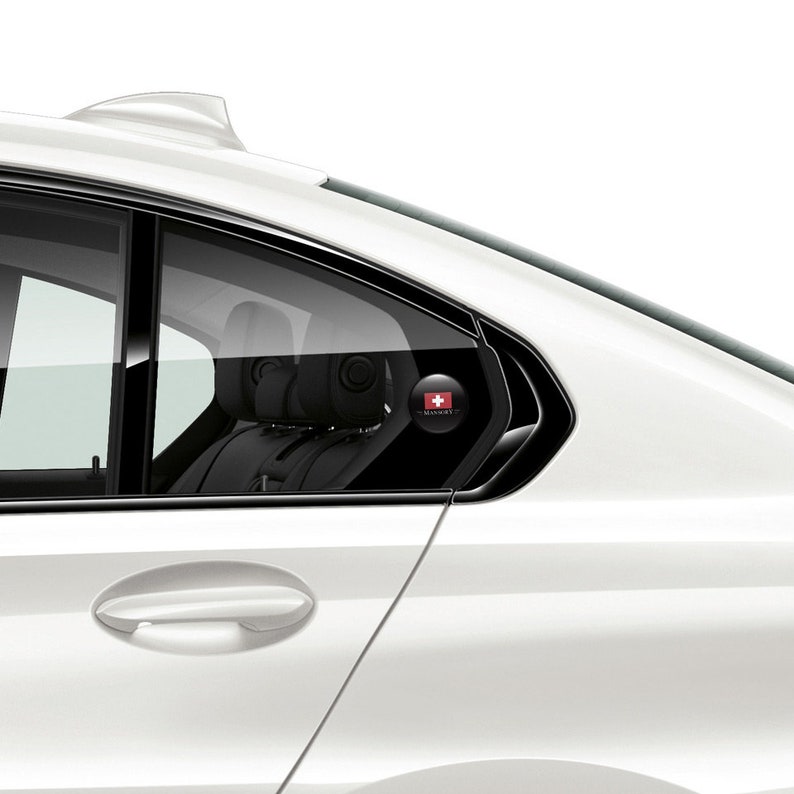 4xall Sizes 3D Mansory Print Logo Domed Stickers for Wheel Center Hub ...