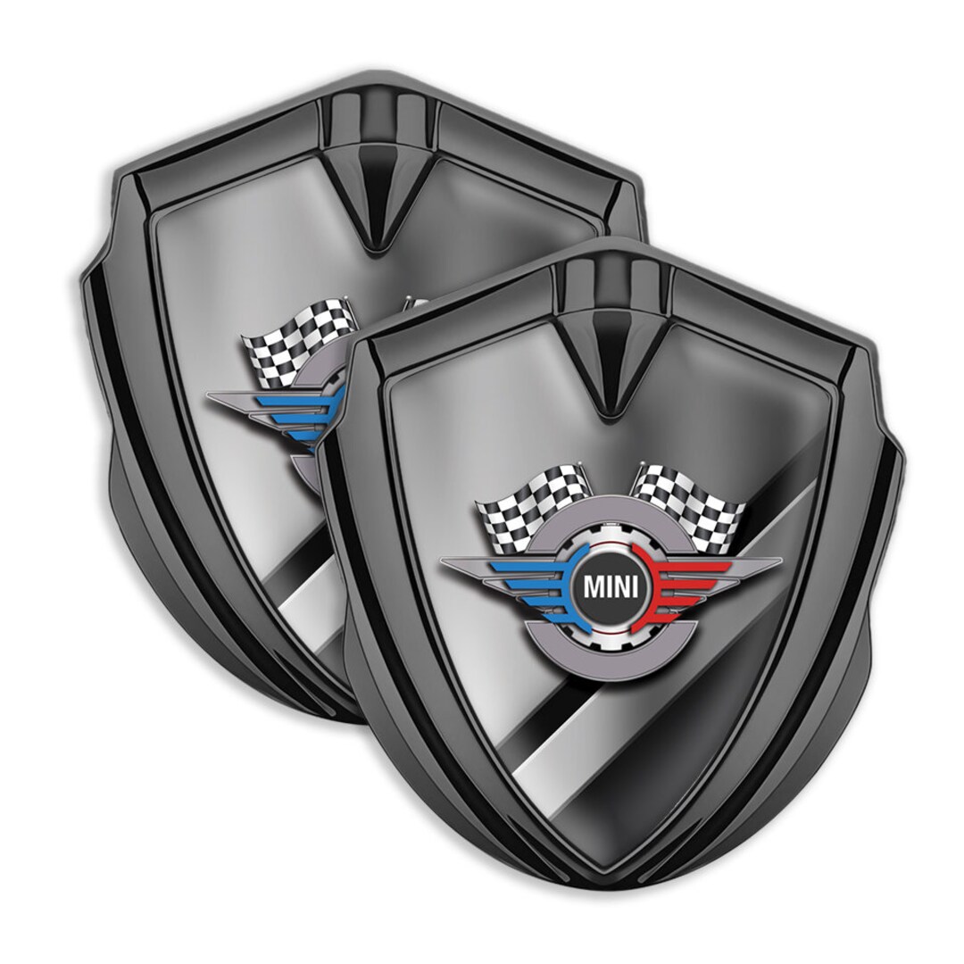 Mini Cooper Self-adhesive Metal Shield Sticker Decal for Car - Etsy