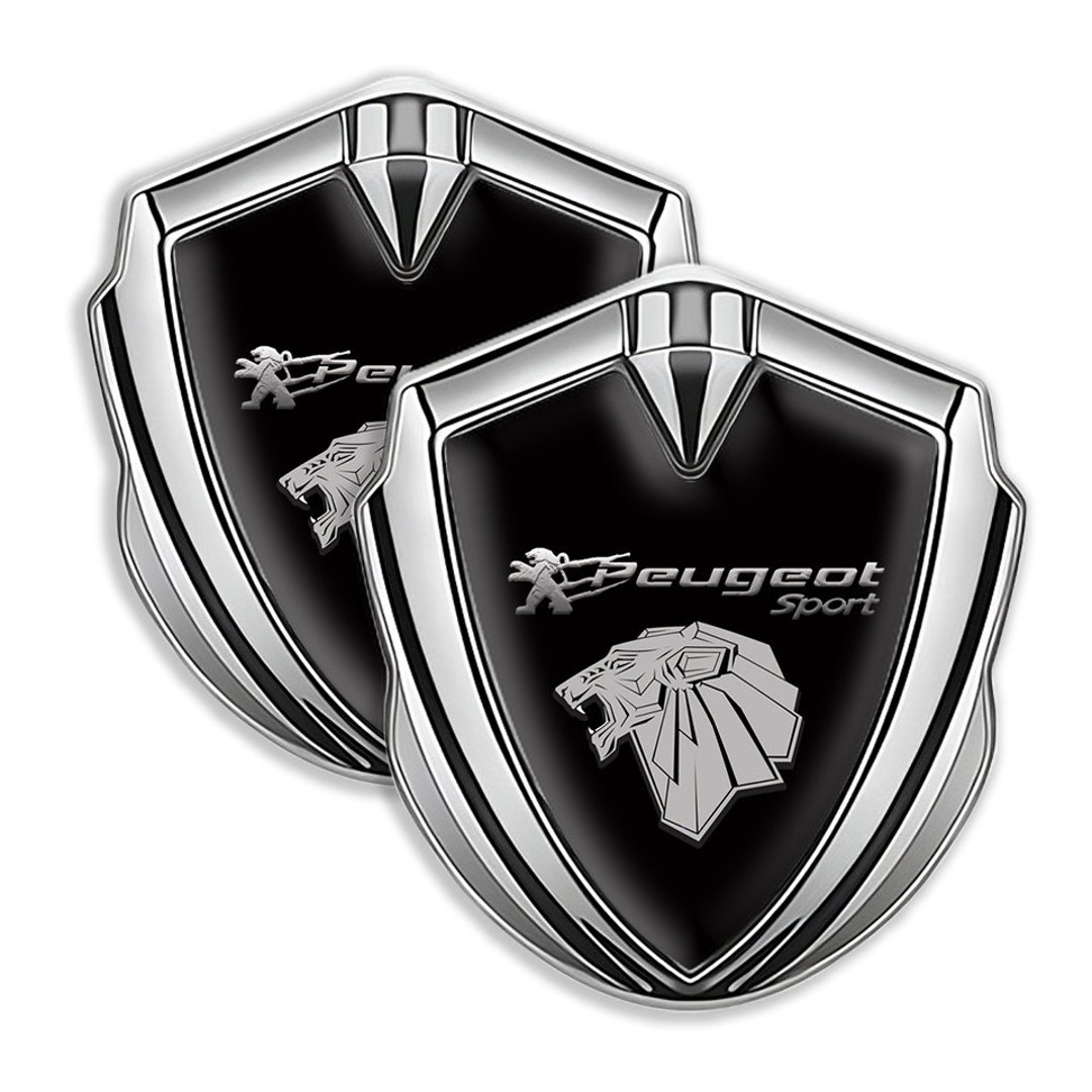 Peugeot Self-adhesive Metal Shield Sticker Decal for Car - Etsy