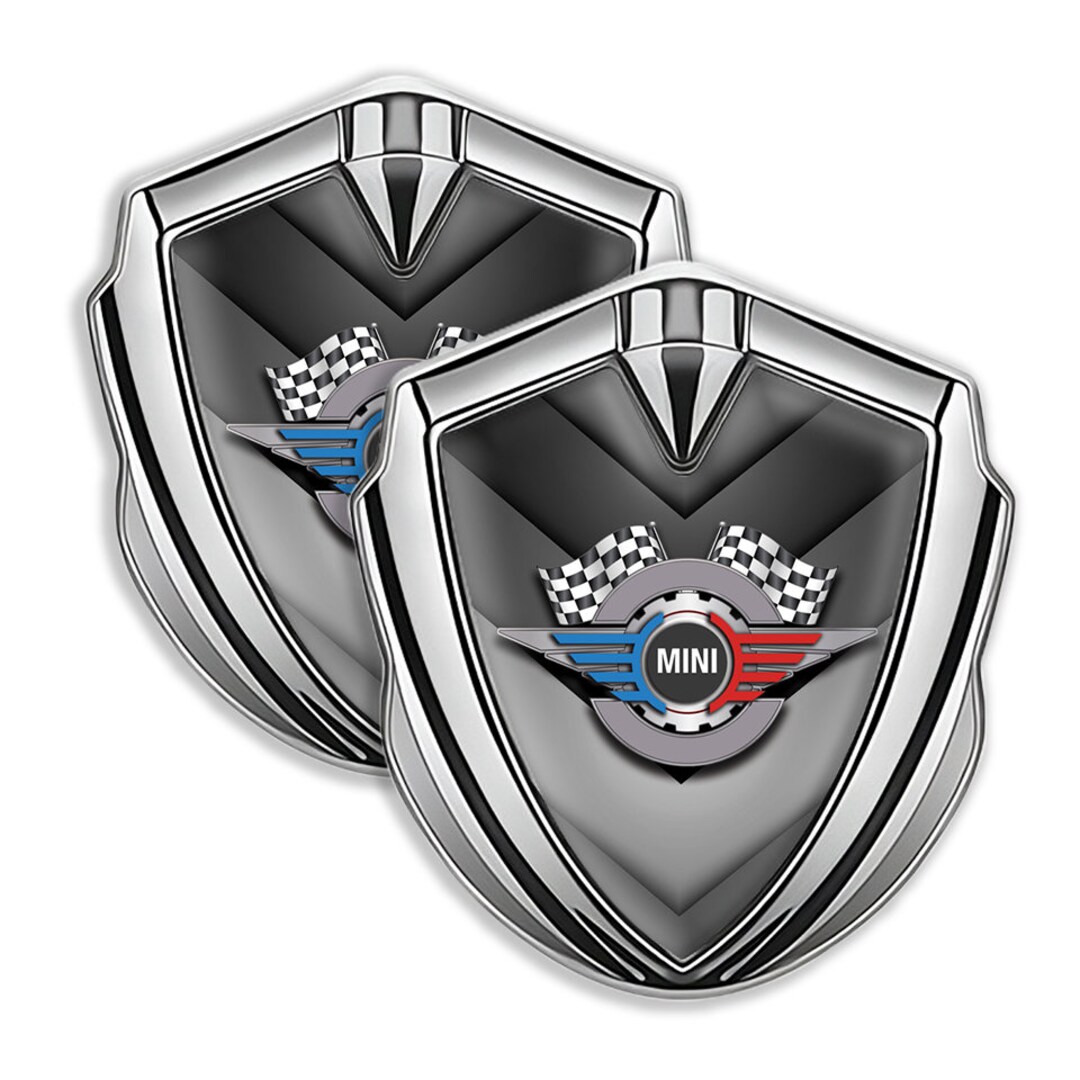Mini Cooper Self-adhesive Metal Shield Sticker Decal for Car - Etsy