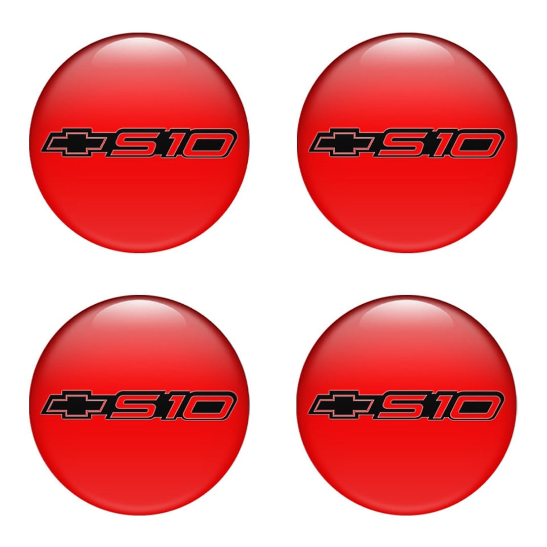 4xall Sizes Chevrolet S10 Decal Domed Stickers Wheel Center - Etsy