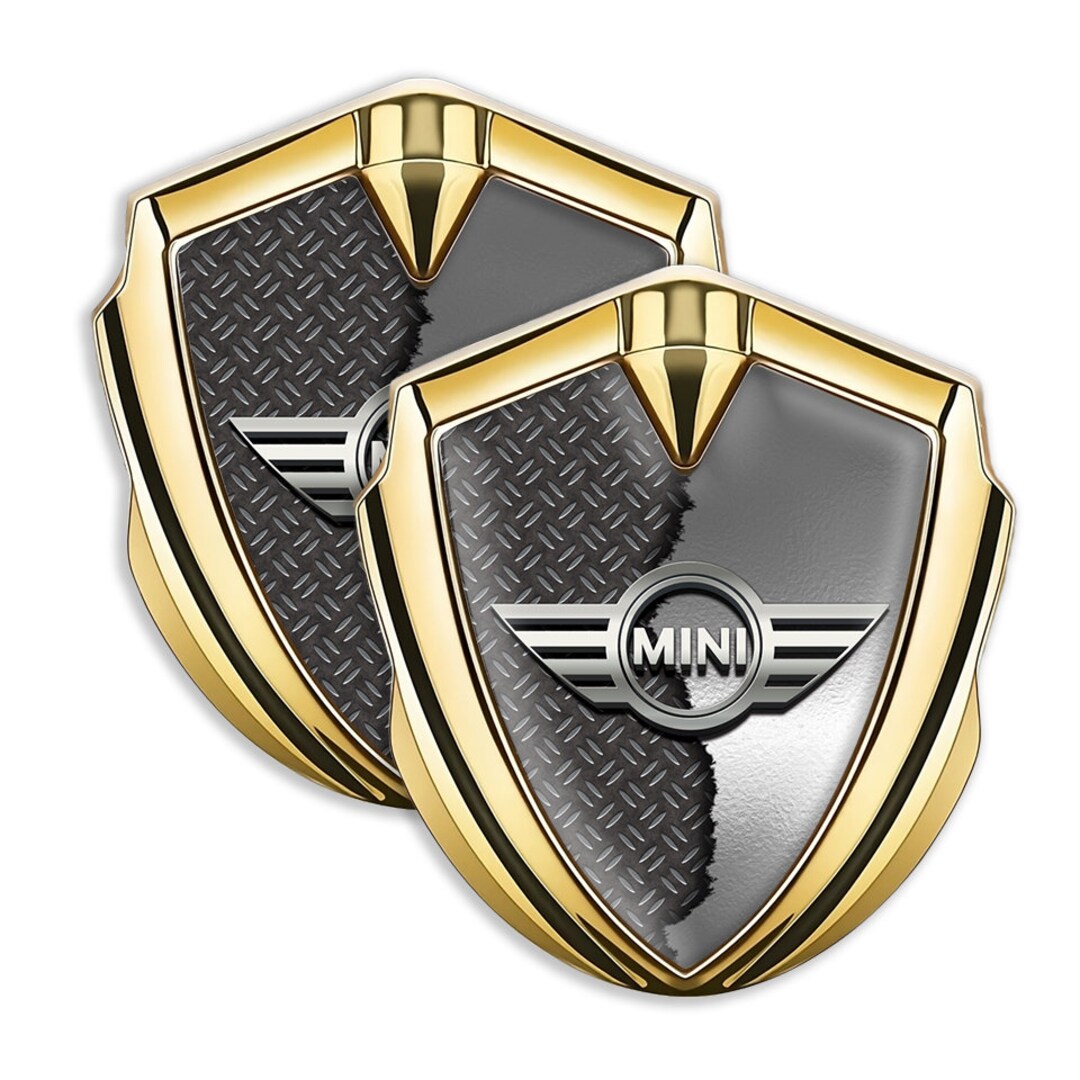 Mini Cooper Self-adhesive Metal Shield Sticker Decal for Car - Etsy