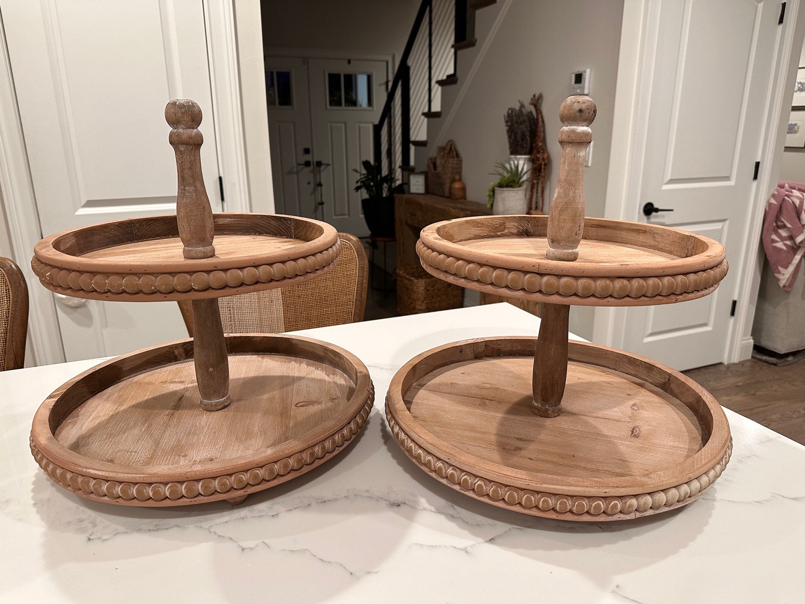 Two Tiered Farmhouse Tray *wholesale Price AS IS* - Etsy