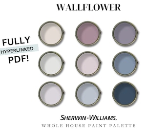 Sherwin Williams Whole House Paint Palette - EVERGREEN FOG Paint ...