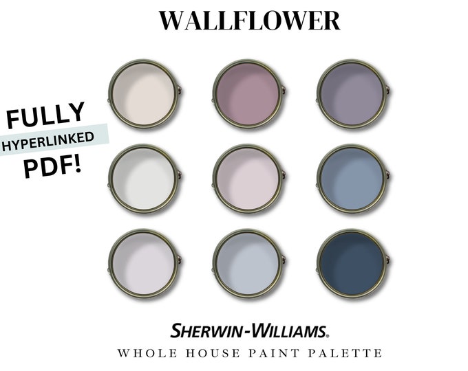 Lo-fi Mood Home Color Palette Sherwin Williams 2024 Whole House Color ...