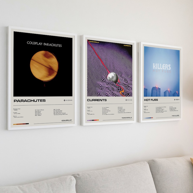 Music Album Posters - Etsy
