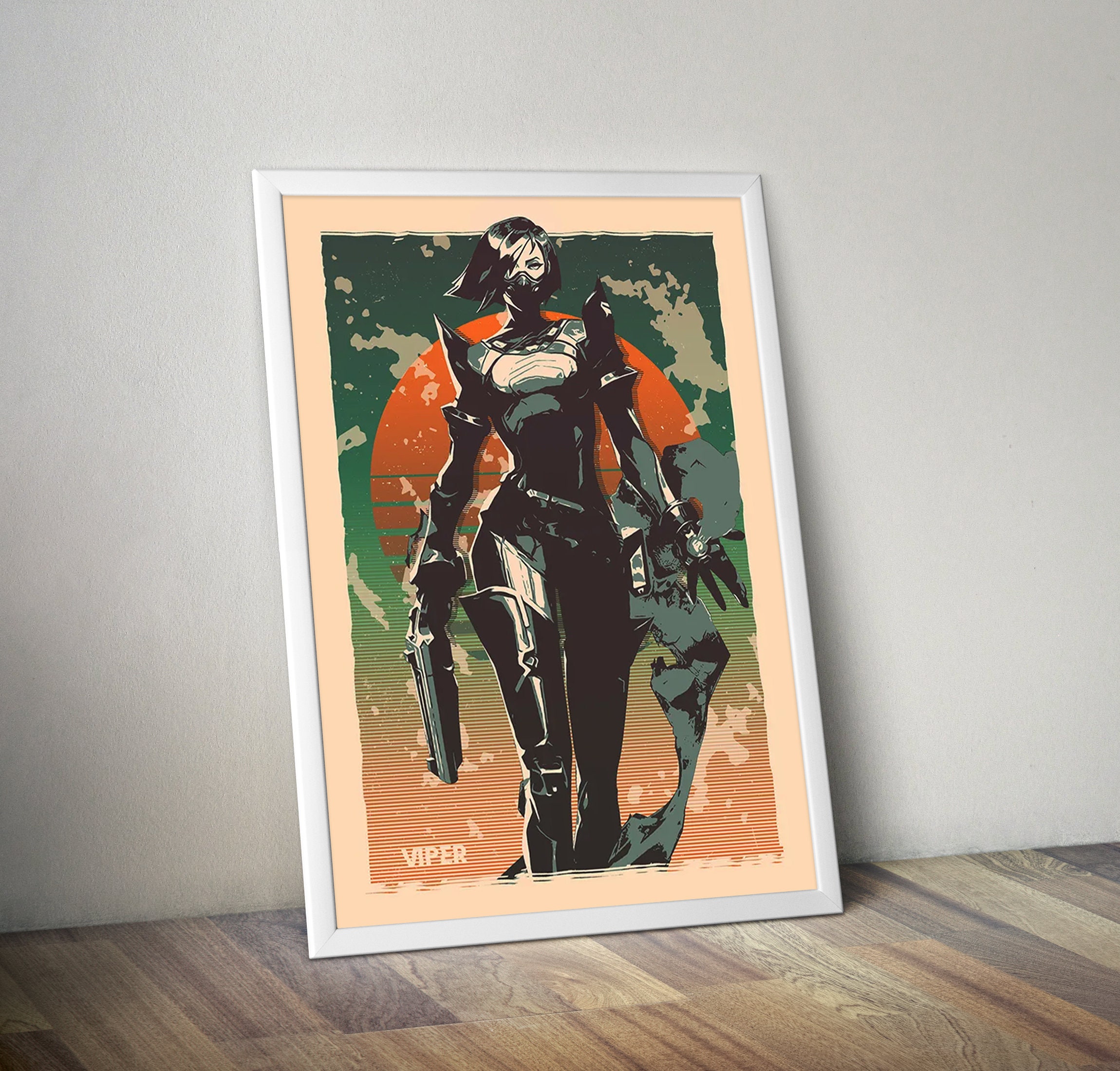 Viper Valorant Poster Valorant Valorant Poster Gamer Room Decor Gift ...