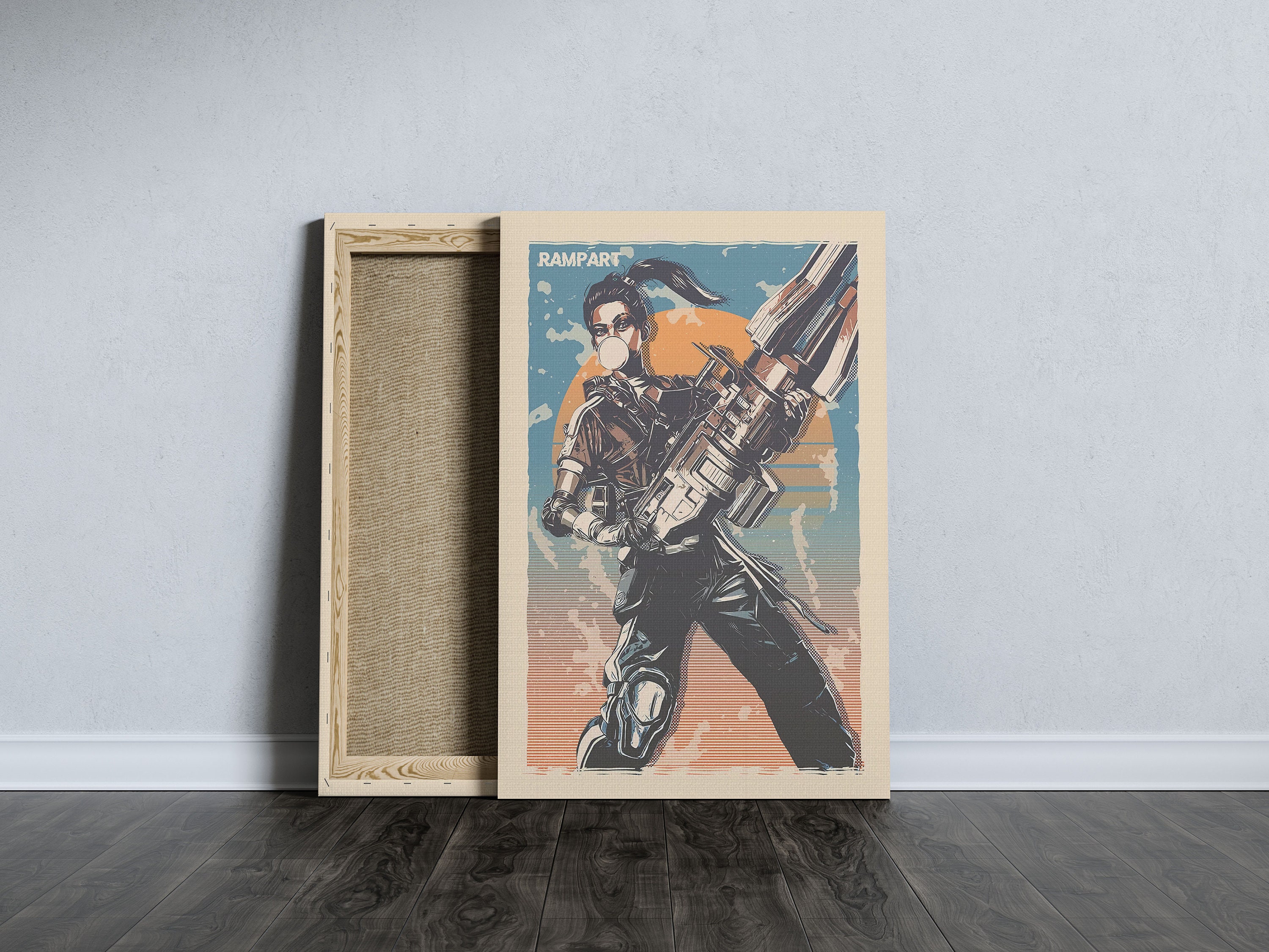 Rampart Apex Legends Poster Apex Legends Apex Legends Poster Gamer Room ...