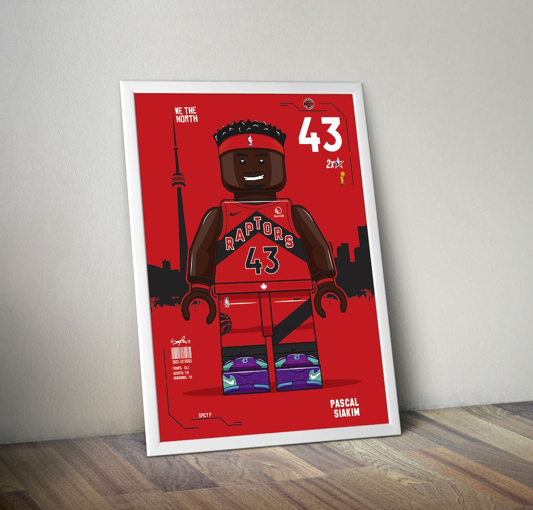 Pascal Siakam Poster for Sports Fan Basketball Poster NBA Poster Wall ...