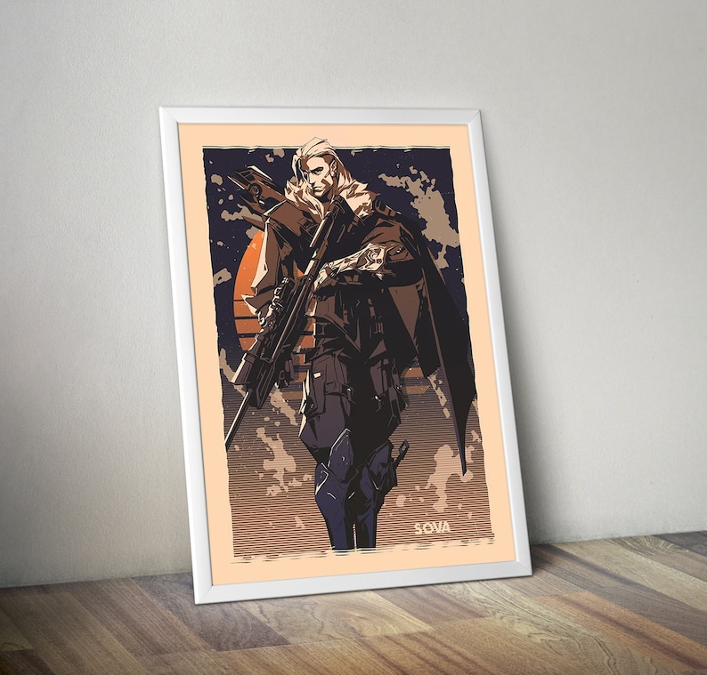 Sova Valorant Poster Valorant Valorant Poster Gamer Room Decor - Etsy