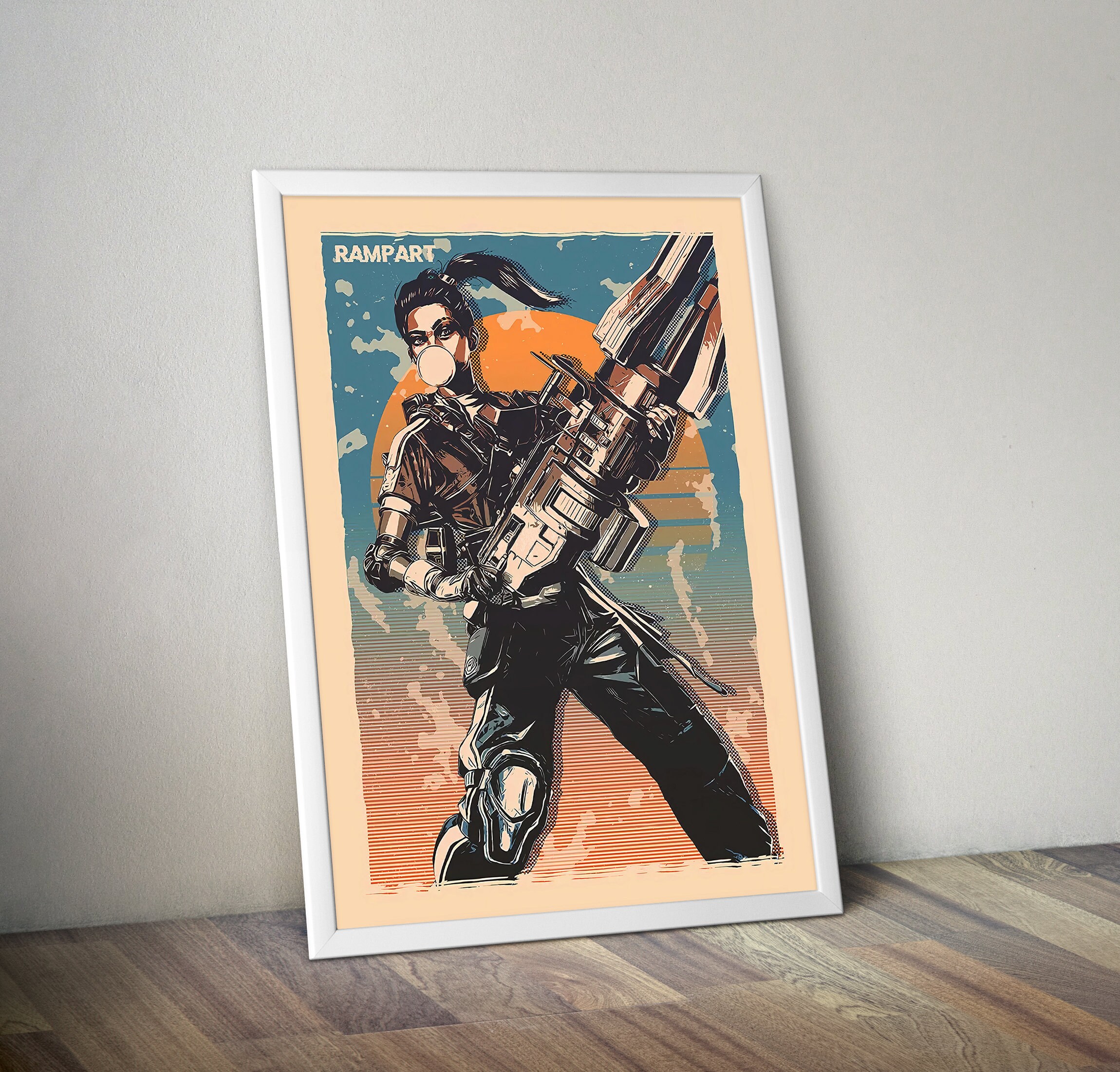 Rampart Apex Legends Poster Apex Legends Apex Legends Poster Gamer Room ...