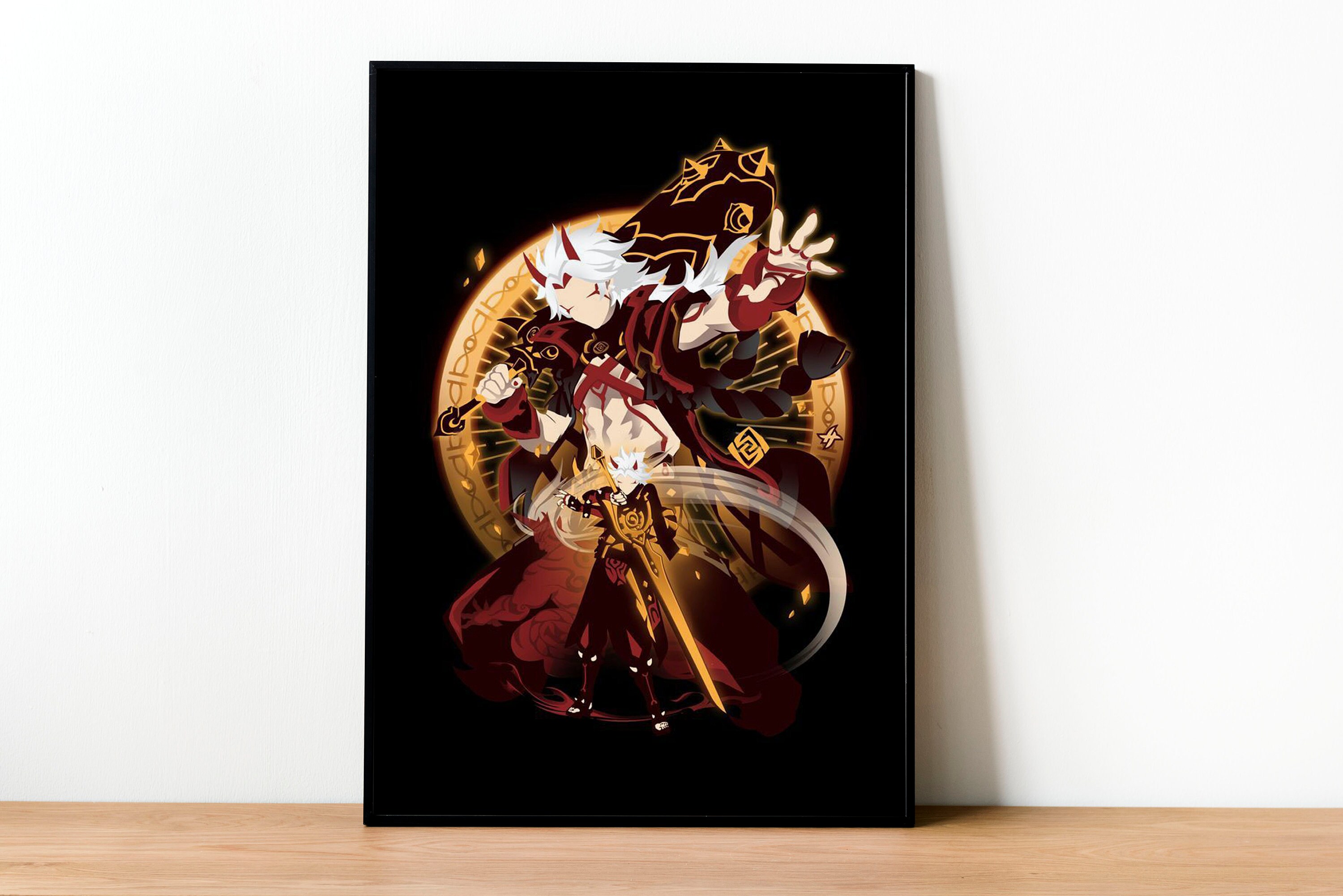 Arataki Itto Genshin Impact Poster Genshin Impact Genshin Impact Poster ...