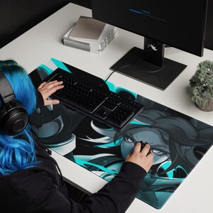 Neon Valorant Mouse Pad Valorant Valorant Desk Mat Gamer Room Decor ...