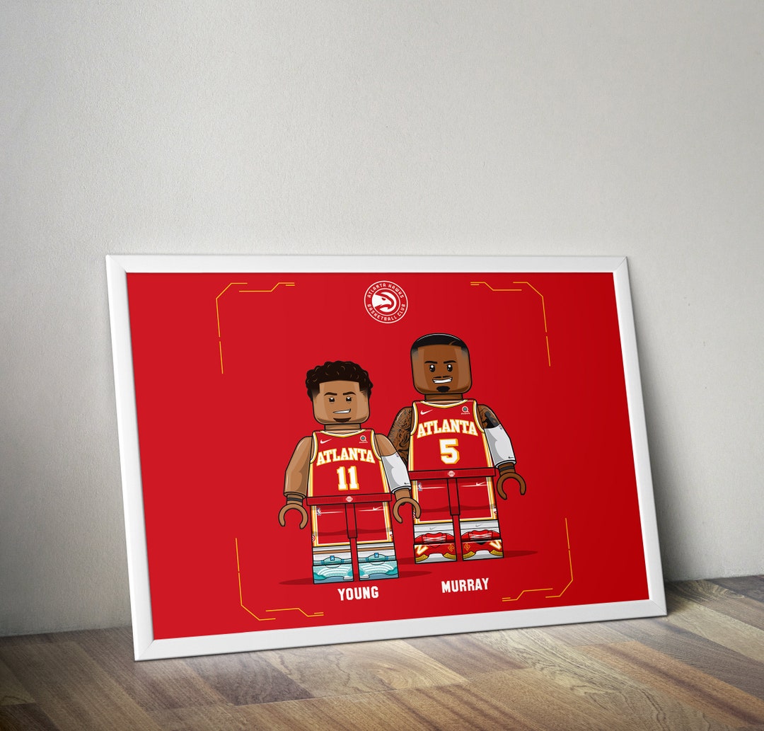 Atlanta Hawks Poster for Sports Fan Basketball Poster NBA Poster Wall ...