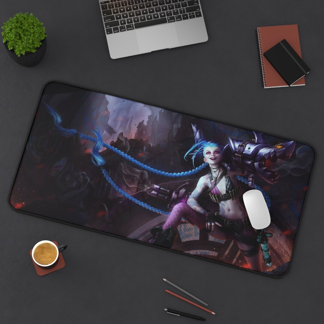 Jinx League of Legends Mouse Pad: Non-slip Gaming Desk Mat - Etsy