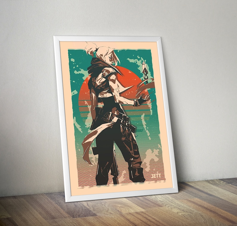 Jett Valorant Poster Valorant Valorant Poster Gamer Room Decor - Etsy