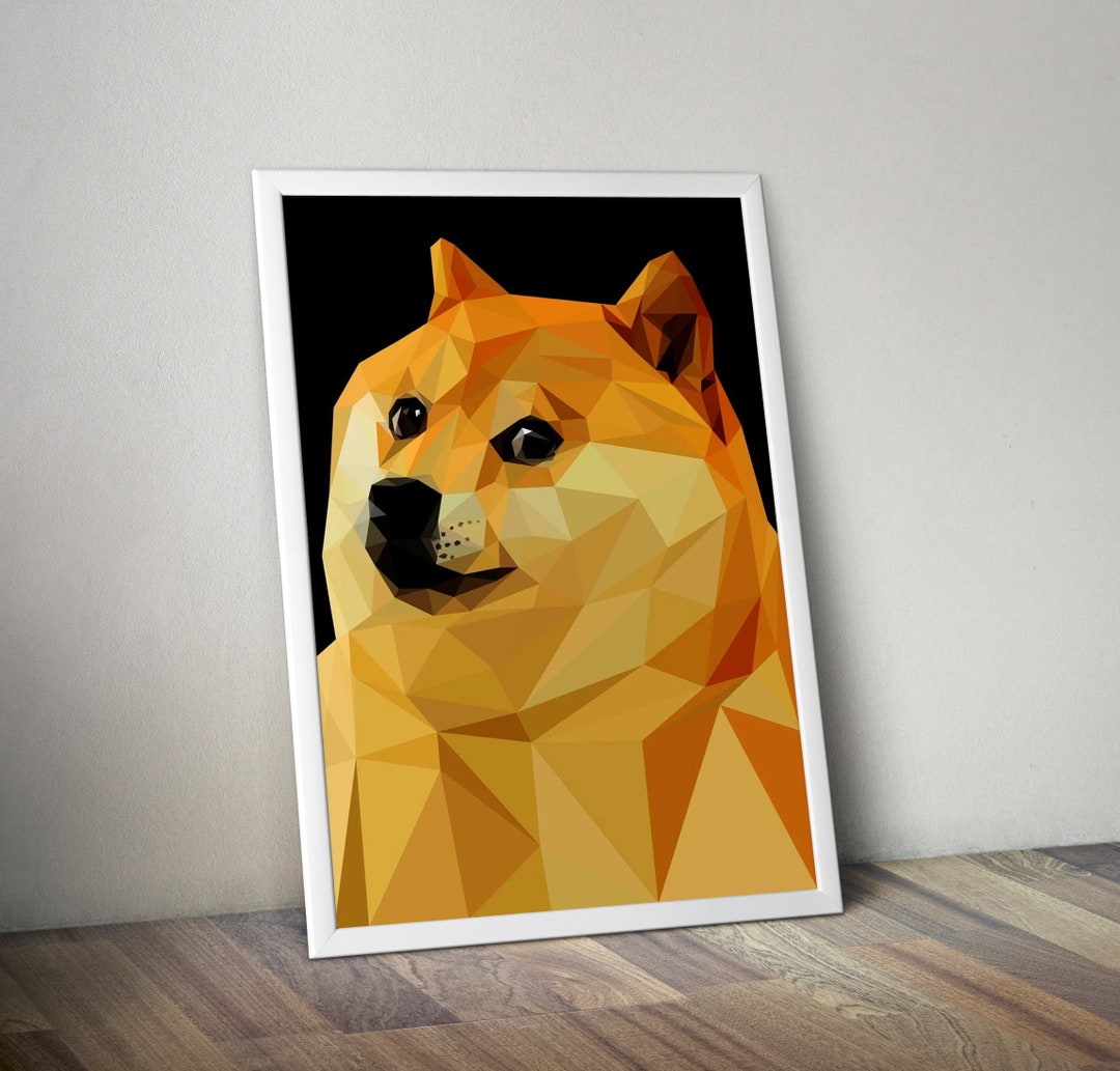 Doge Meme Poster Funny Memes Funny Present Meme Poster Funny Poster ...