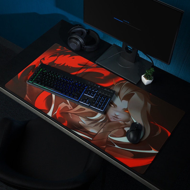 Fade Valorant Mouse Pad Valorant Valorant Desk Mat Gamer Room Decor ...