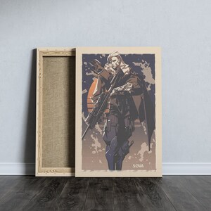 Sova Valorant Poster Valorant Valorant Poster Gamer Room Decor Gift for ...