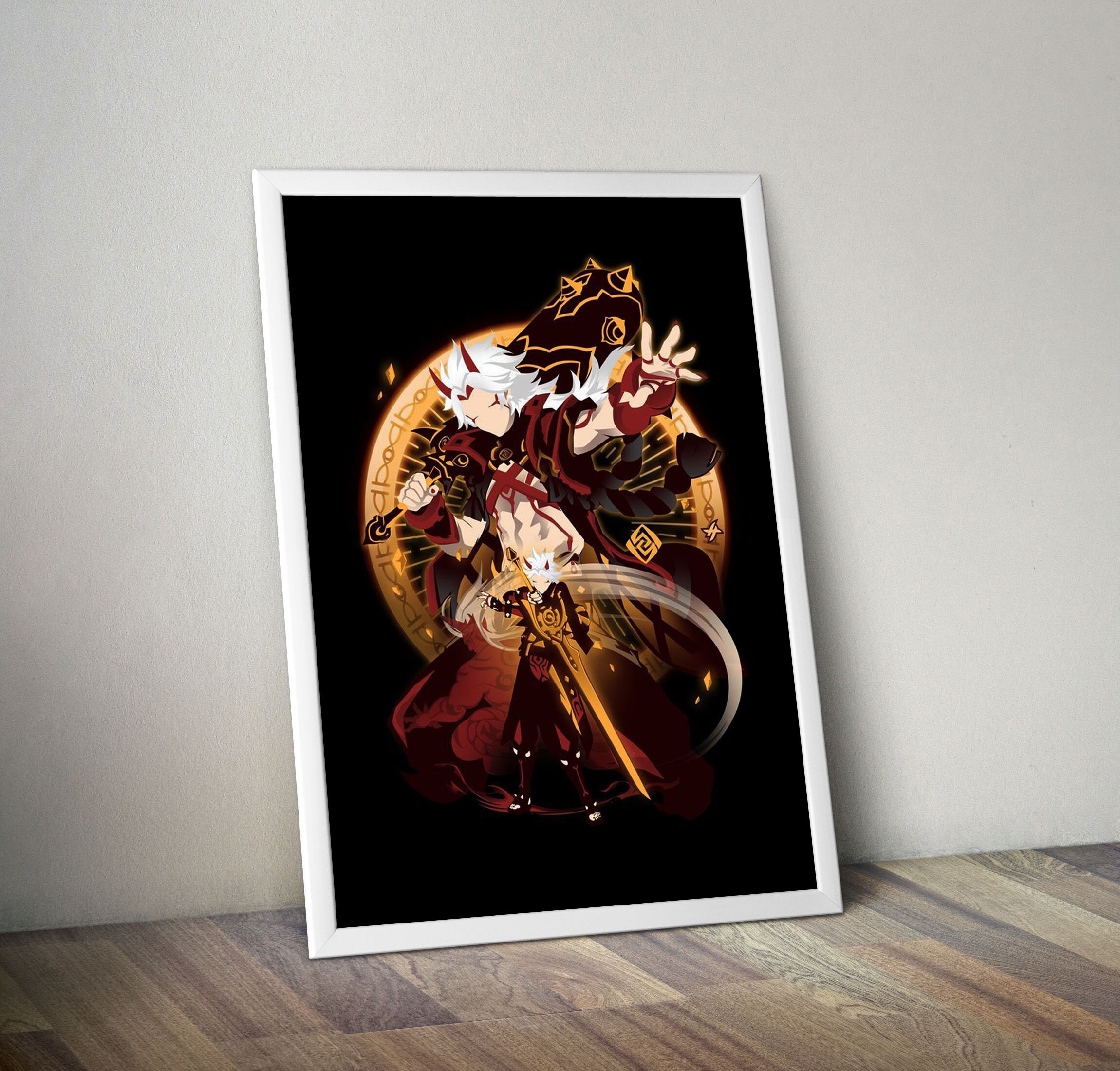 Arataki Itto Genshin Impact Poster Genshin Impact Genshin Impact Poster ...