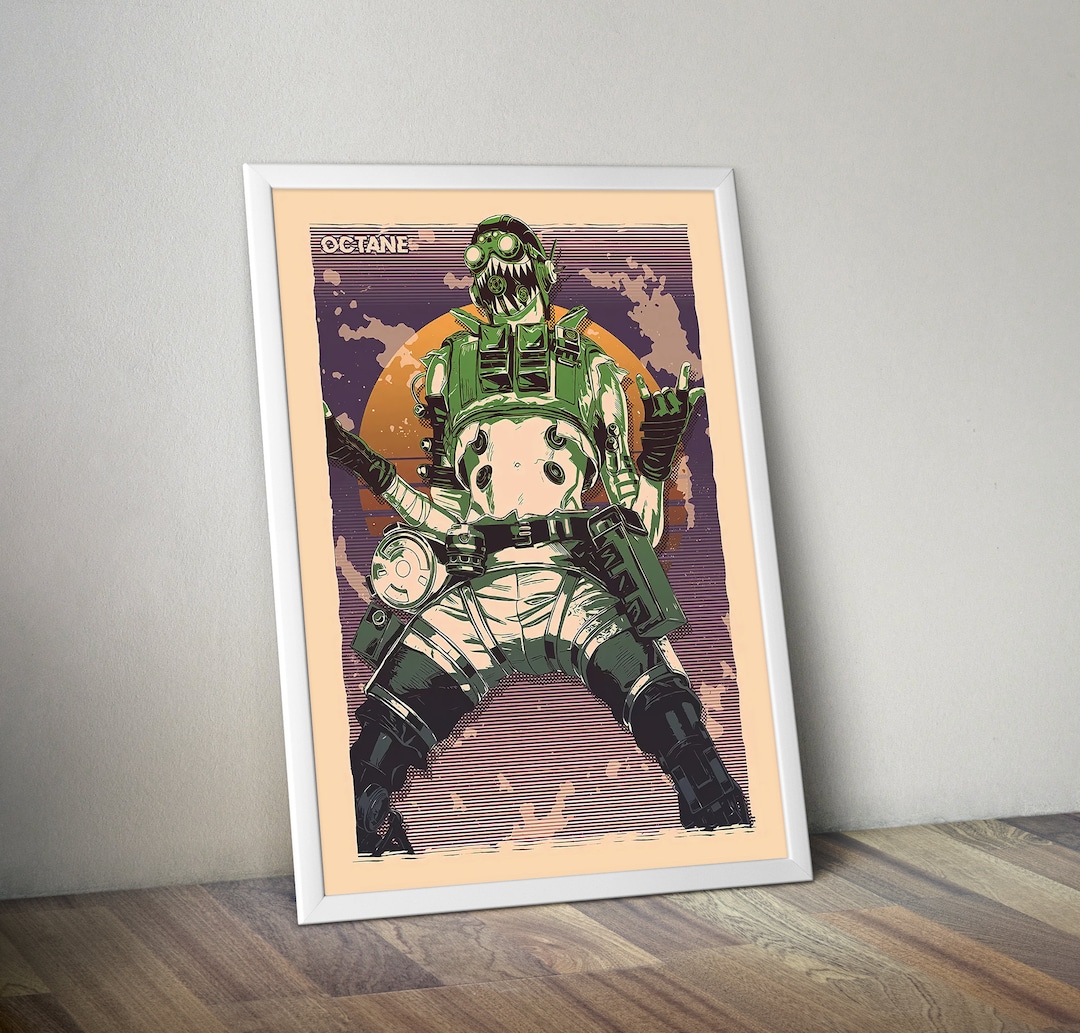 Octane Apex Legends Poster: Gamer Room Wall Art - Etsy UK