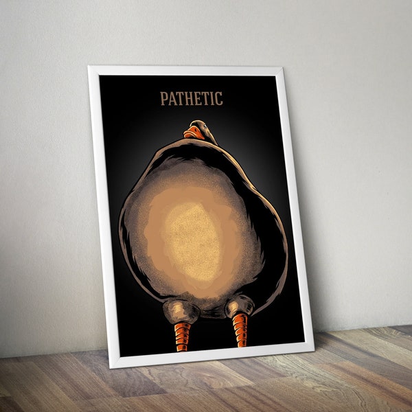 Pathetic Duck Poster - Etsy