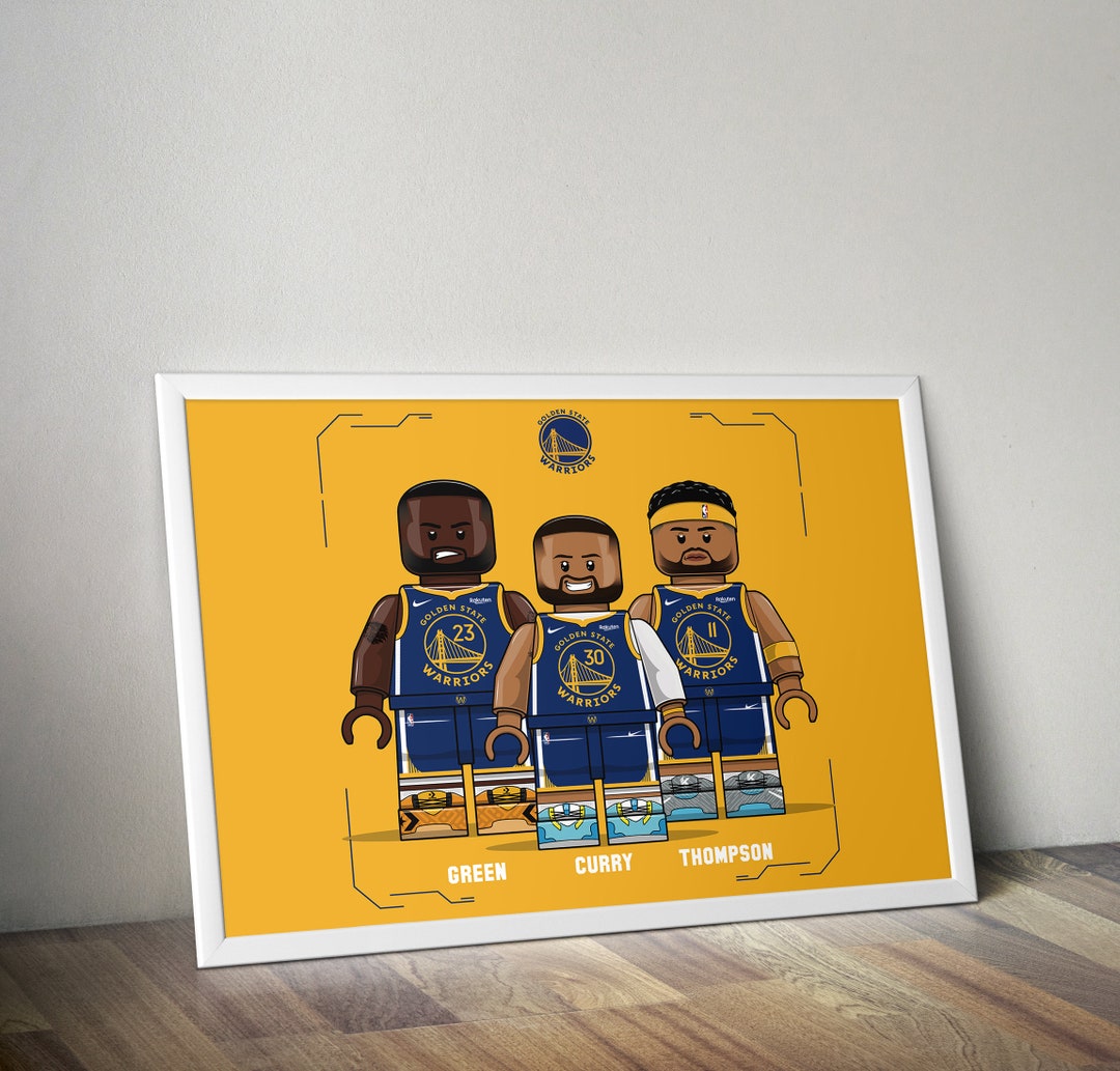 Golden State Warriors Poster for Sports Fan Basketball Poster NBA ...